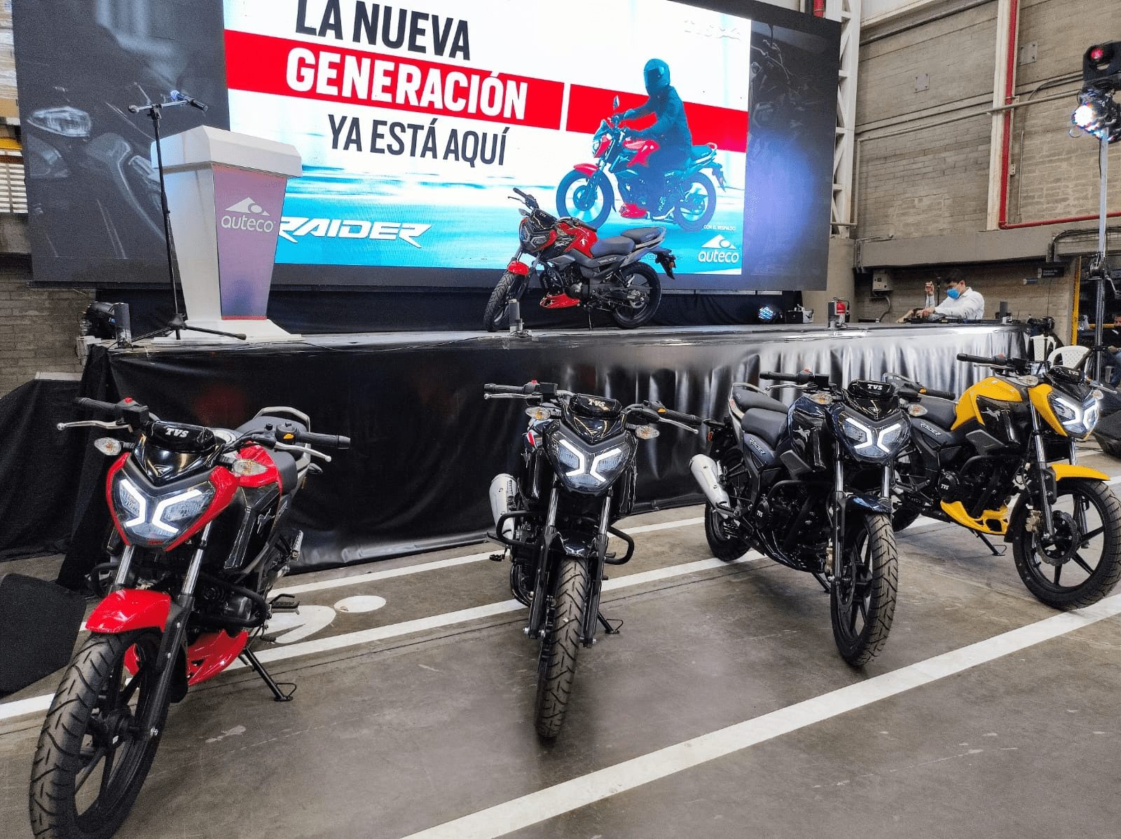 Auteco lanzó nueva motocicleta urbana de marca TVS: la Raider 125