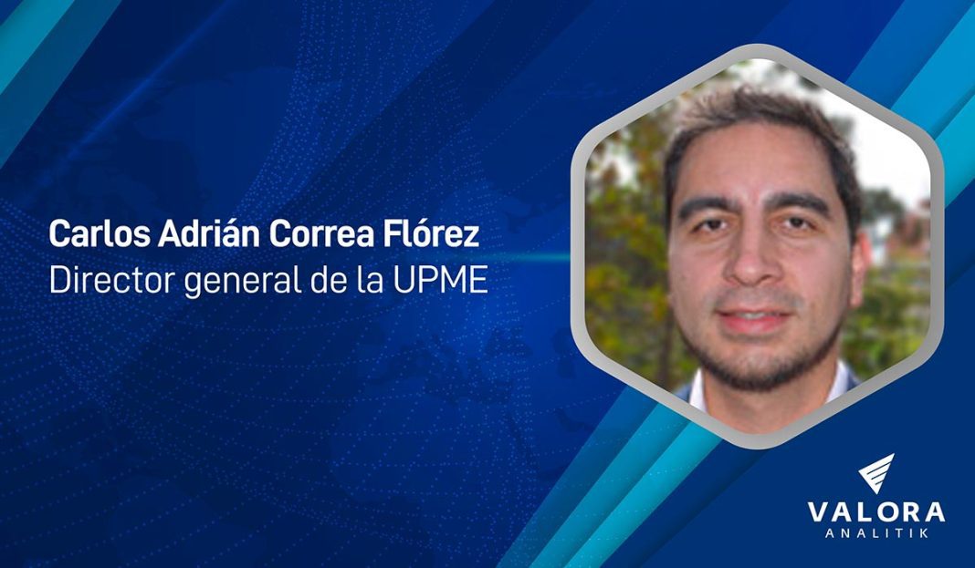 Carlos Adrián Correa Flórez sería el director de la UPME