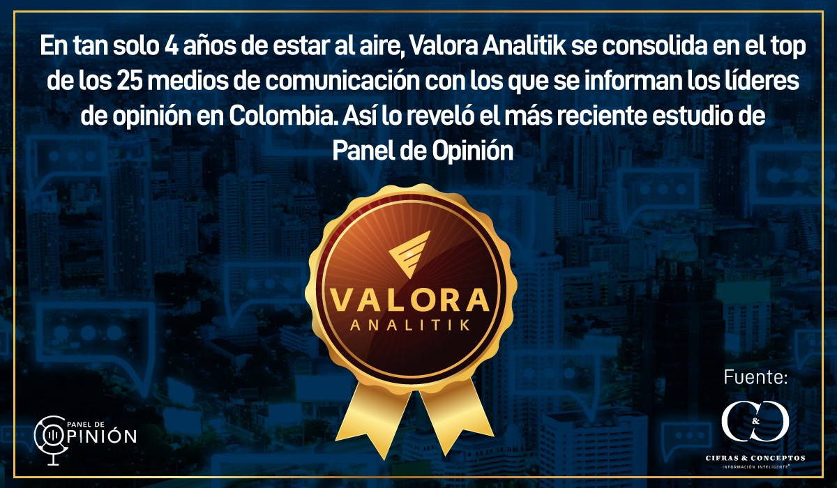 Valora Analitik se consolida en los medios más leídos en Colombia