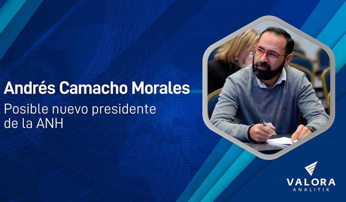 Andrés Camacho Morales sería nuevo presidente de la ANH