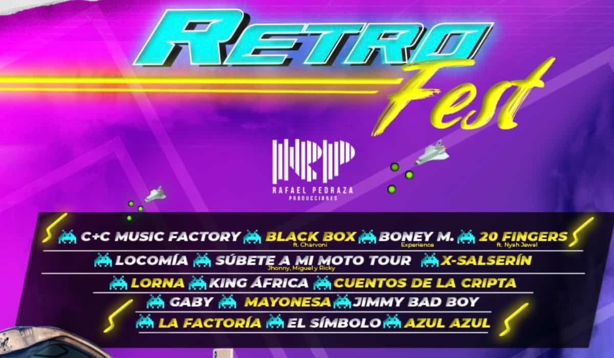 Retro Fest llega a Bogotá: Conozca los artistas y la boletería