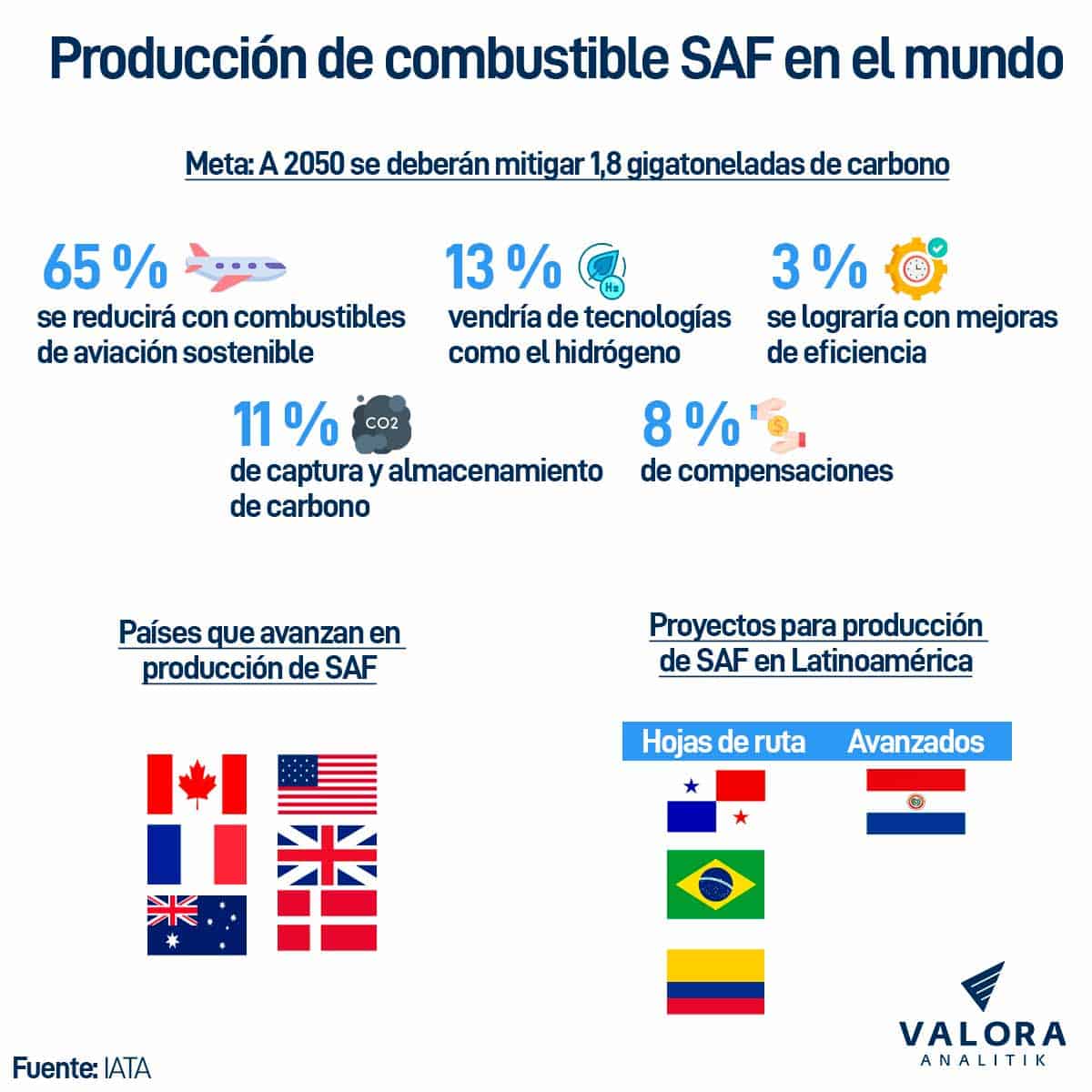 Combustible SAF: así se potencializarían el agro