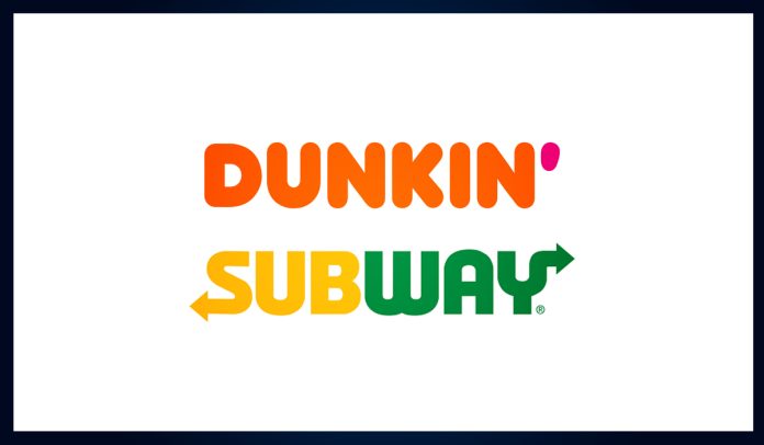 Dunkin compra cadena de sánduches Subway