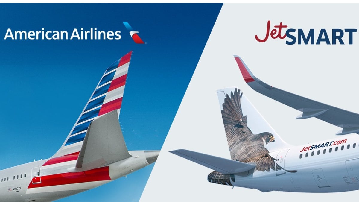 JetSmart ingresa al programa AAdvantage de American Airlines