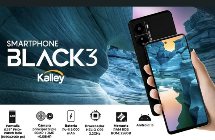 Celular Black 3 de Kalley se lanzó con novedades en Colombia