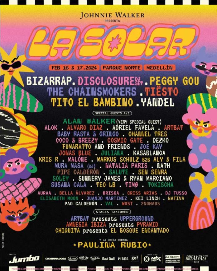 La Solar anunció su line up oficial para 2024