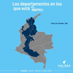Estos son los planes de expansión de Tiendas Ísimo en Colombia