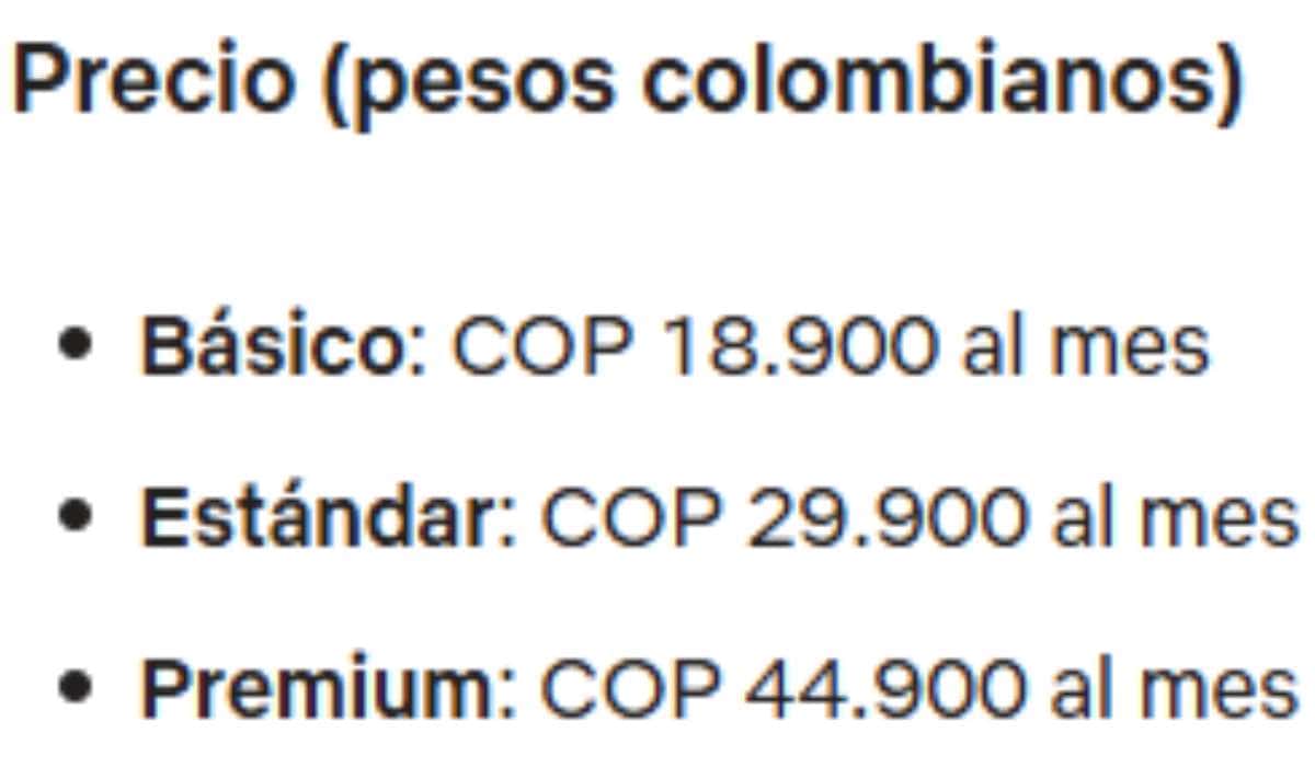 Netflix sube precio de planes en Colombia: Alza es del doble de la ...