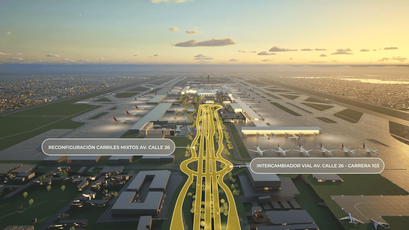 Las dos megavías que se ampliarán en Bogotá con el proyecto El Dorado Max