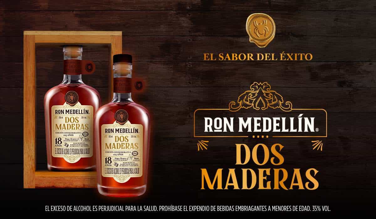 Este es el nuevo Ron Medellín Dos Maderas, una edición especial ...