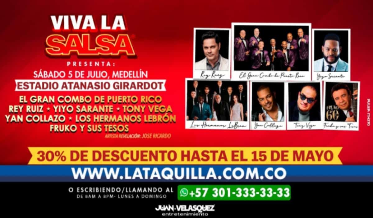 Viva la Salsa en Medellín: detalles del evento salsero con mayor tradición en Colombia